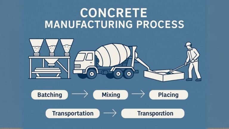 Concrete Manufacturing Step-by-Step Guide [IS Code-Based]