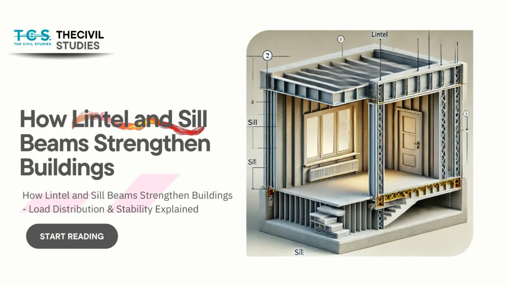 How Lintel & Sill Beams Strengthen Buildings | TheCivilStudies