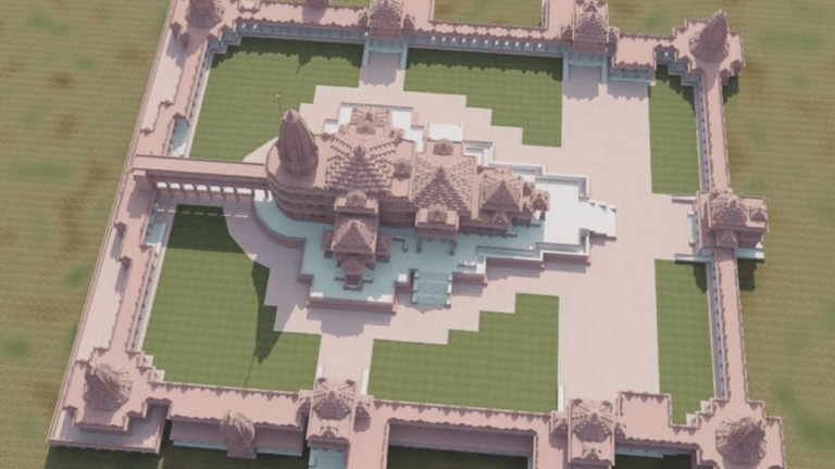 The Grand Construction Of Shri Ram Mandir || A Marvel Of Indian ...